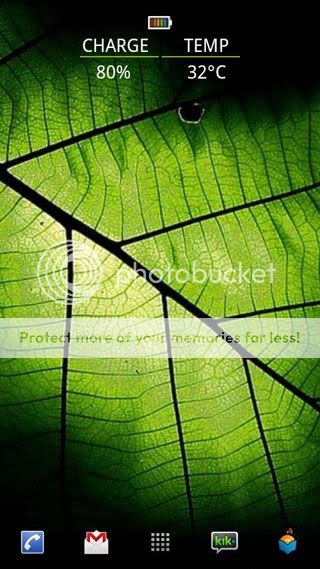 Clarus Battery v1.2 - Hiển thị trạng thái của pin và nhiệt độ máy | Viết bởi Oxi