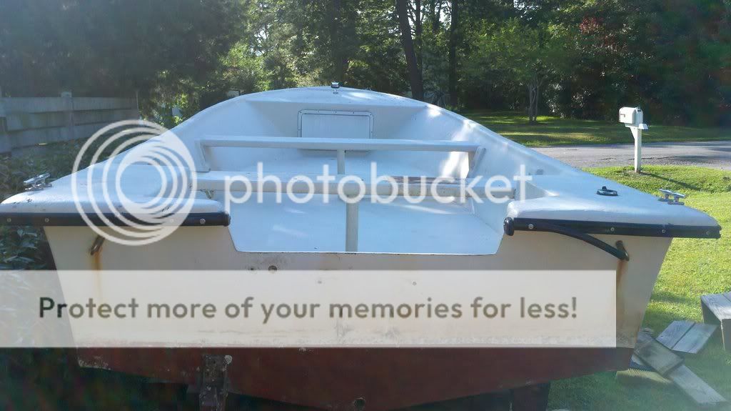 17' 2002 Maycraft 1700T Skiff (Tiller model) hull and trailer $950 ...