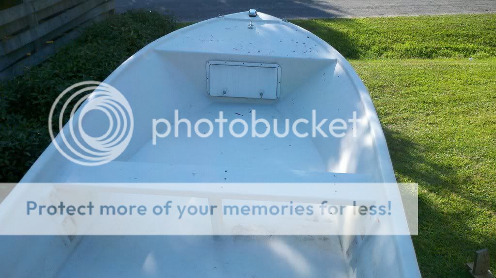 17' 2002 Maycraft 1700T Skiff (Tiller model) hull and trailer $950 ...