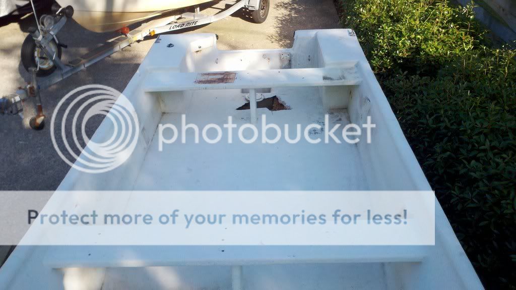 17' 2002 Maycraft 1700T Skiff (Tiller model) hull and trailer $950 ...