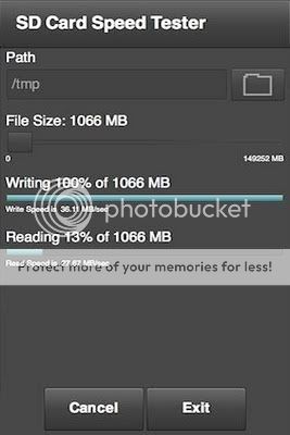 SD Card Tester- Test tốc độ write/read và dung lượng thẻ nhớ. | Viết ...