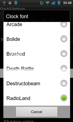 ClockQ 1.0 - Tạo Widget đồng hồ kỹ thuật số cho homescreen. | Viết bởi Oxi