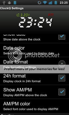 ClockQ 1.0 - Tạo Widget đồng hồ kỹ thuật số cho homescreen. | Viết bởi Oxi