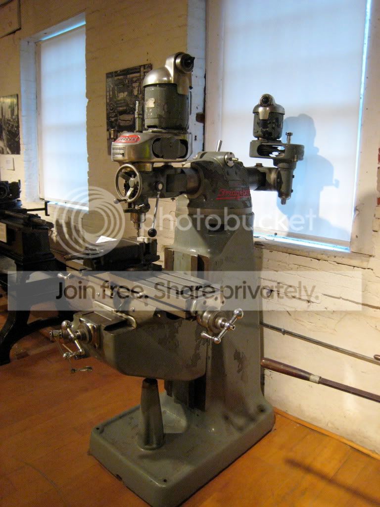 Bridgeport mill S/N 1 - literally (American Precision Museum) | Home ...