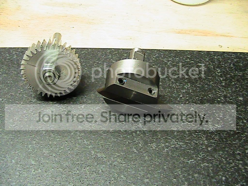 making a thread dial for a south bend 10K - cutting the gear | Home ...